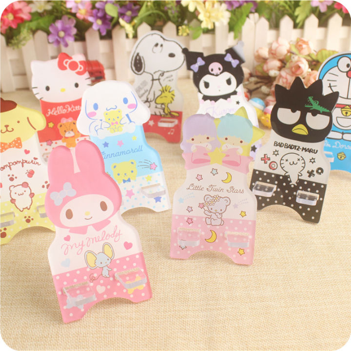 Acrylic Mobile Phone Stand Cute Cartoon Desktop Tablet iPad Stand ...