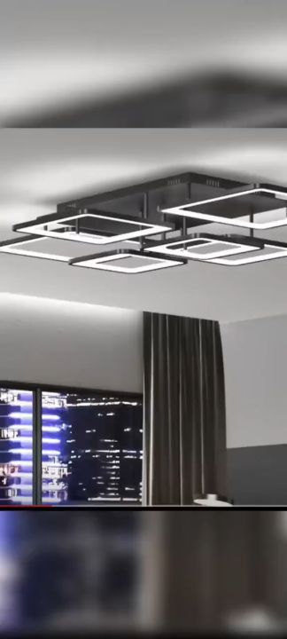 【MG】Modern Simple led chandelier Ceiling Lights bedroom lamp for Living ...