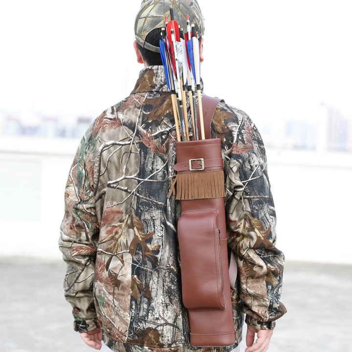 AME Arrow Quiver Holder Hip Waist Side Bag RH LH Recurve Bow Longbow ...