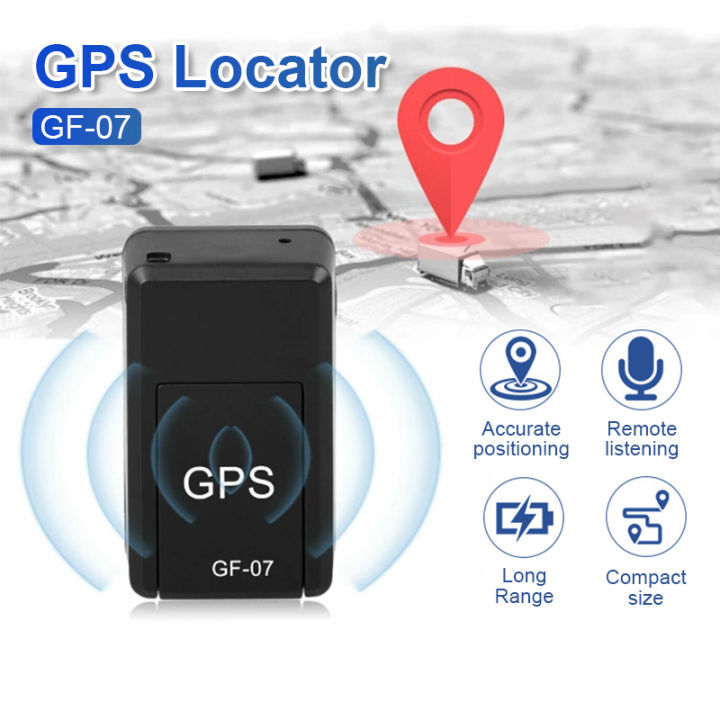 GF-07 Mini GPS Location Tracker Car Locator Real-time Car Truck GSM SIM ...
