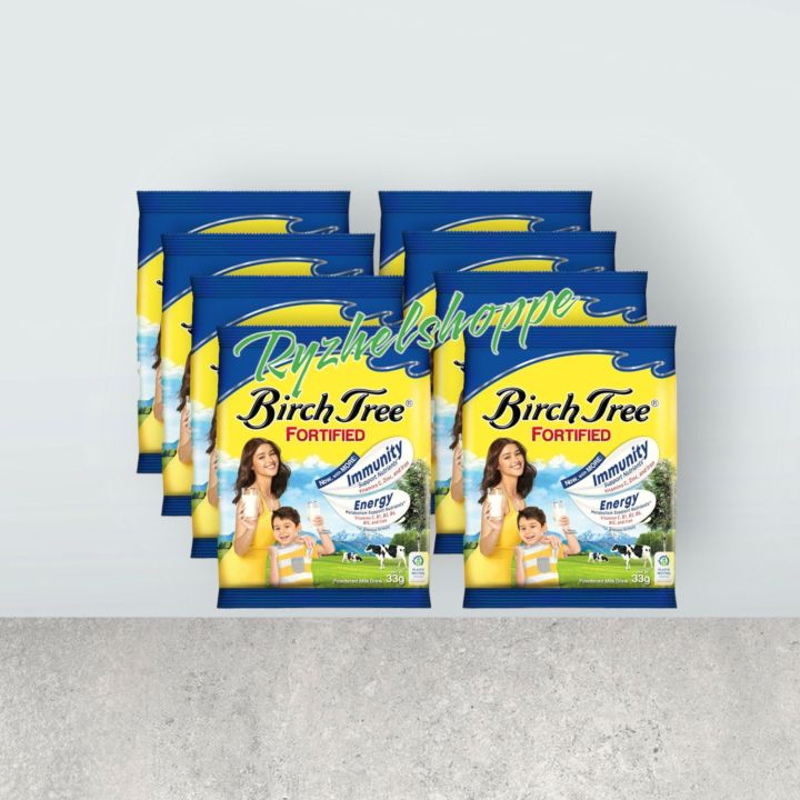 BIRCH TREE MILK 33G*8PCS | Lazada PH