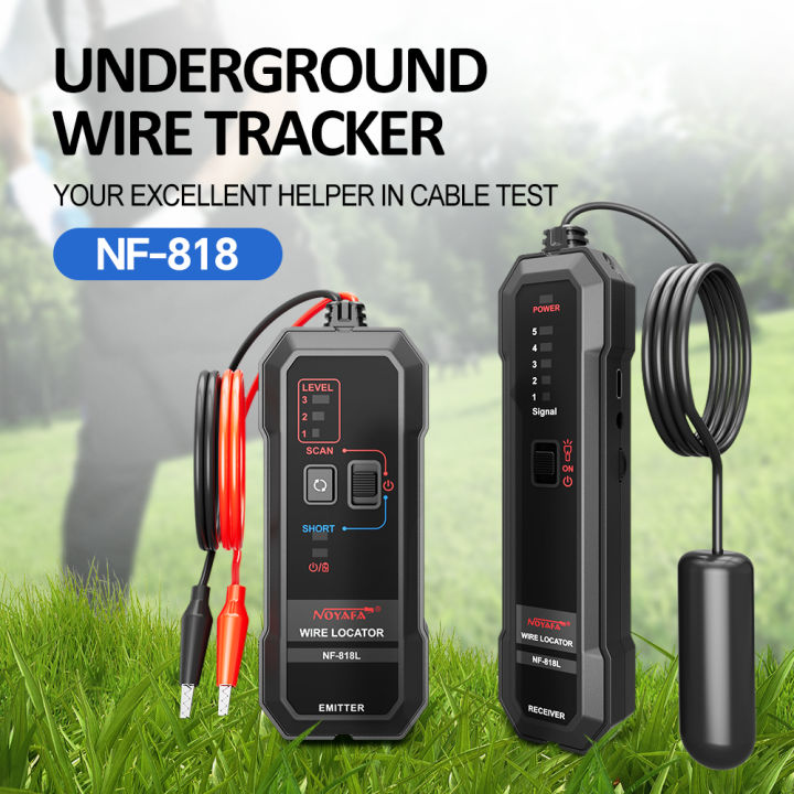 Noyafa NF-818L Underground Wire Tracer Anti-Interference Cable Tester ...