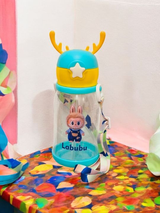 Botol minum / tempat minum Labubu botol minum labubu 610 ml | Lazada ...