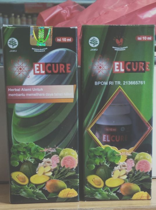 ELCURE 10 ML POWER OF HEALING ASAM AMINO EL CURE OBAT TETES BIOHSA ...