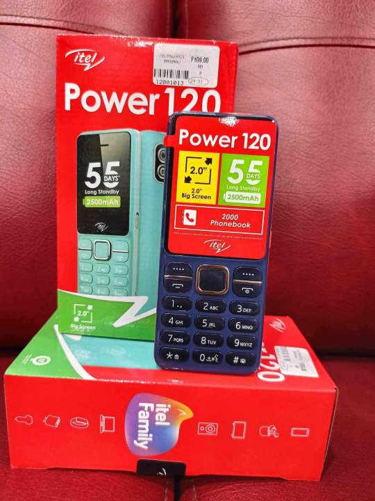 ITEL POWER 120 ORIGINAL KEYPAD CELLPHONE | Lazada PH