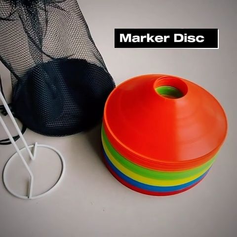 CHAMPS Cone Mangkuk Bola Kaki Futsal Latihan Futsal/ Cone Alat Penanda ...