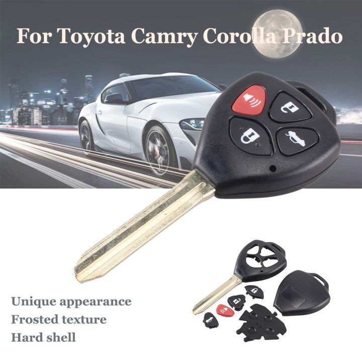 Remote Key Keyless Entry Case Shell for Toyota Camry Corolla Prado RAV4 ...