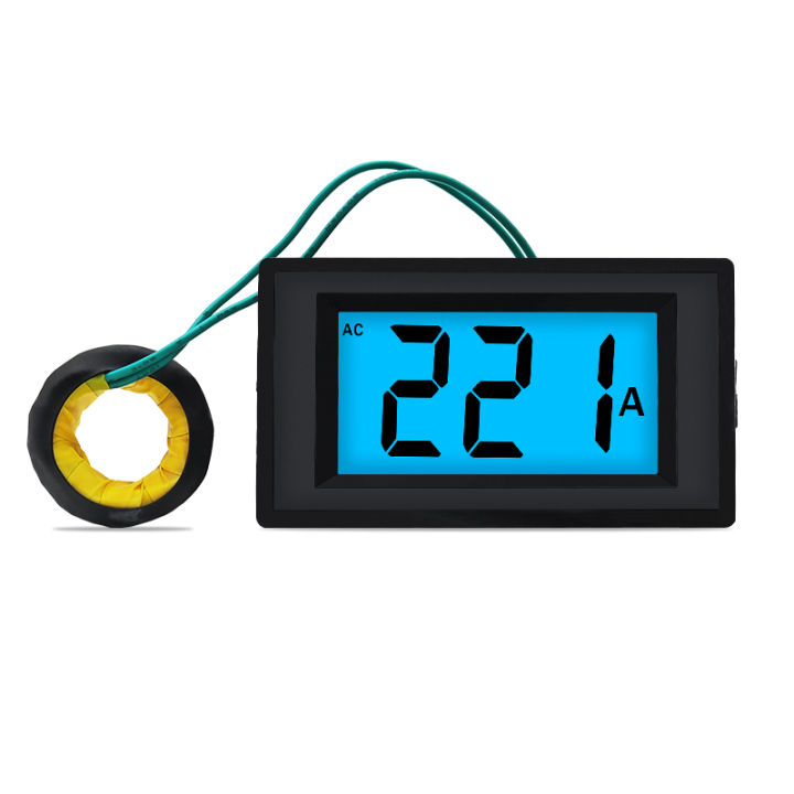 Ammeter digital display AC 220V380V current 20A 50A 100A 200A detection ...