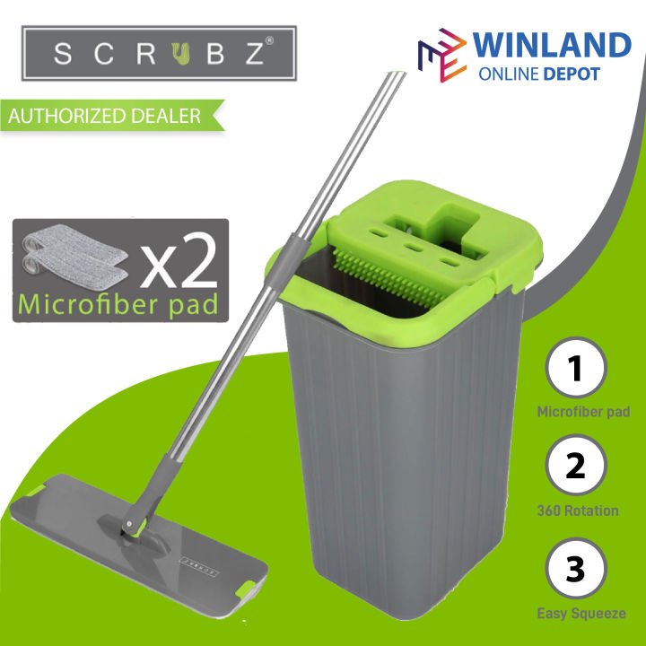 SCRUBZ by Winland Heavy Duty Cleaning Essentials Easy Grip Premium ...