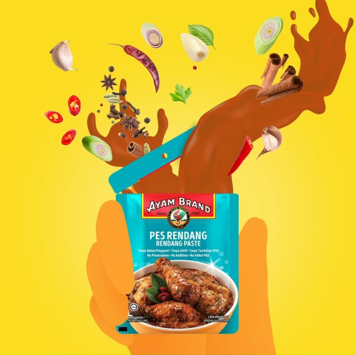 Ayam Brand Rendang Paste 180G | Lazada
