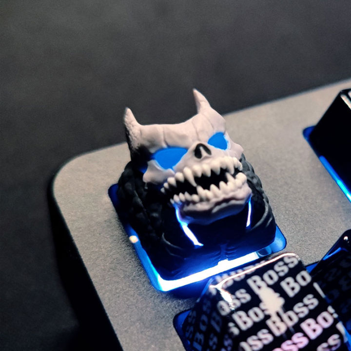 Art key artisan keycap Kaiju NO.8 keycap Hand made Resin keycap ...
