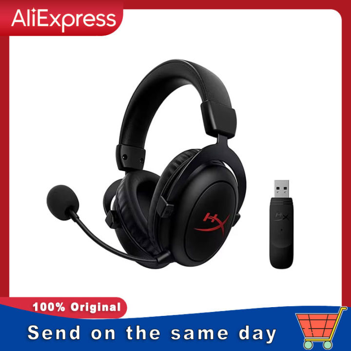 Original HyperX Cloud Core head mounted Wireless Gaming Headset DTS sound effect Noise ...