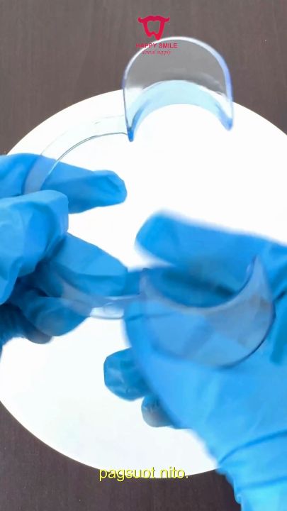 10pcs disposable mouth cheek retractor blue (large) | Lazada PH