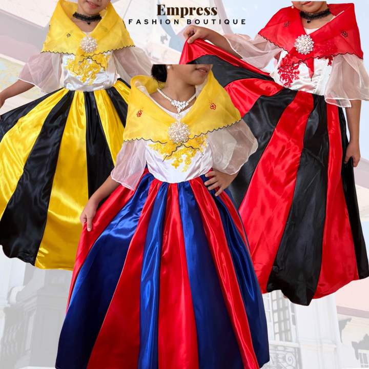 Modern Maria Clara With Alampay Buwan ng Wika Costume | Lazada PH