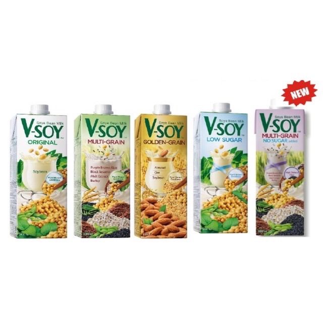 V-Soy Soya Bean Milk 1L | Lazada
