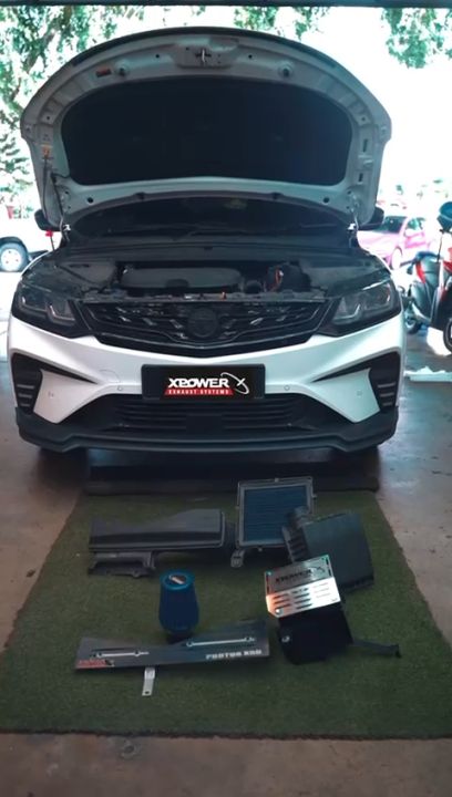 XPower AIR INTAKE Proton X50 New Air Intake Systems/ Akra Downpipe ...