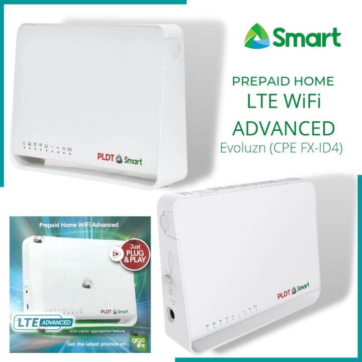 smart Prepaid home WiFi LTE ADVANCED (Evoluzn-ID4) | Lazada PH