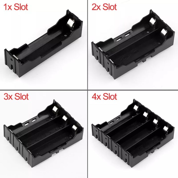 Universal 18650 3.7 Battery Case Holder Series and Parallel Connection ...