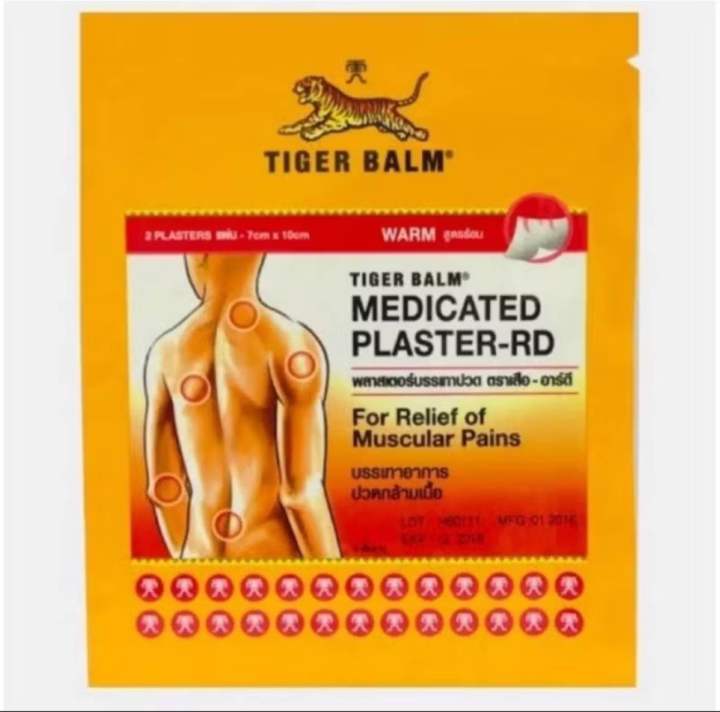 TigerBalm Tiger Plaster Warm and Cool | Lazada PH