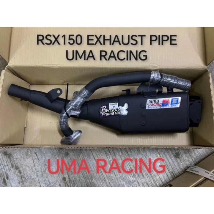 UMA RACING BACK PRESSURE RSX / RS150 V3 PNP 100% ORIGINAL HONDA EXHAUST ...