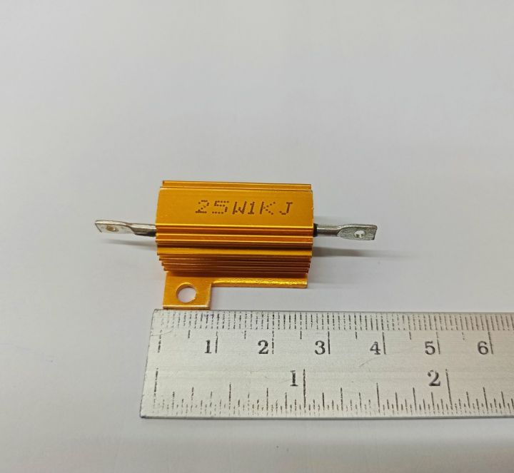 RX24 25W 25วัตต์ฮีสซิงค์ความต้านทาน อาร์ซิง 25watt มีค่าให้เลือก 0.33E ...