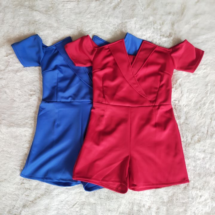 Jumpsuit Pendek Wanita Dewasa Sexy Import Korean Style | Bodysuit Cewek ...