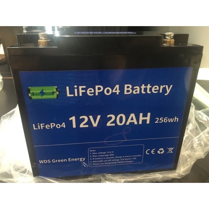 Lifepo4 Battery - Solar, Fishing, Outdoor Activities, DIY - 20AH | Lazada