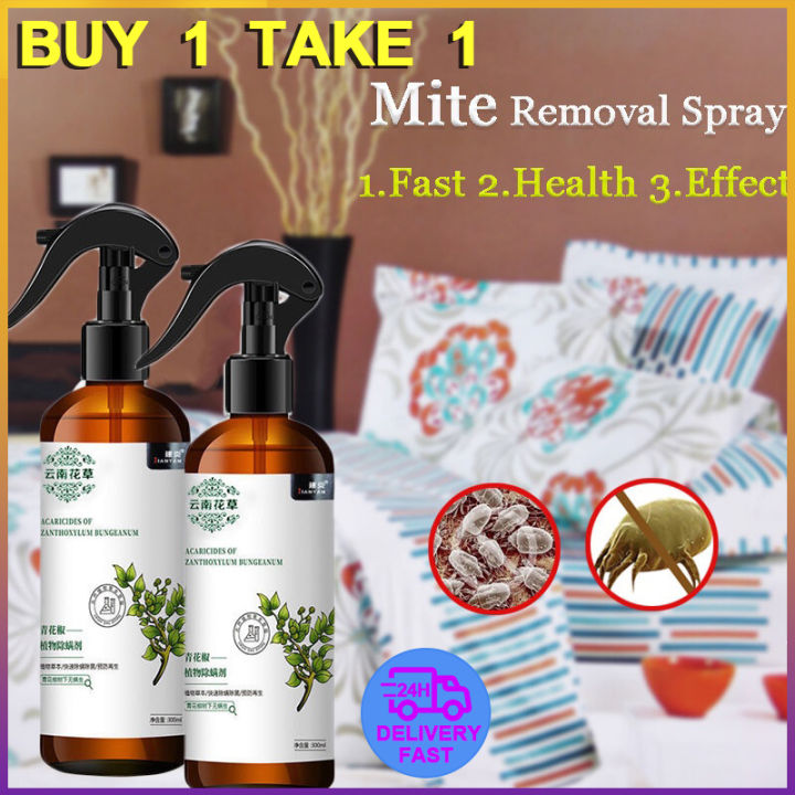 Mite Spray Bed Bug Killer Insect Spray Dust Mite Remove Spray Back Acne ...