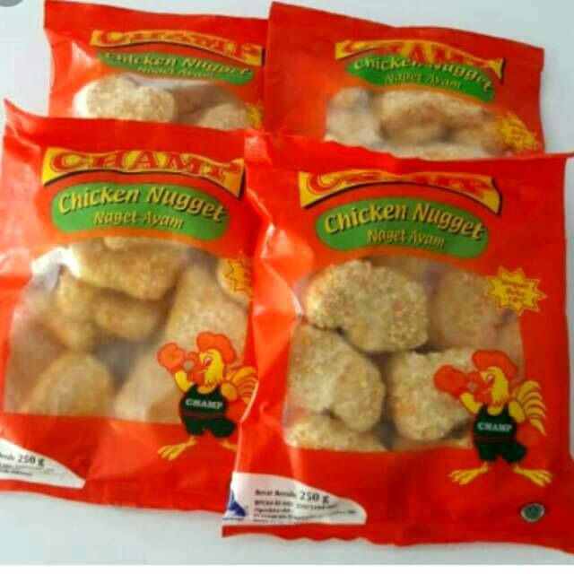 Nugget Champ Original Berat 250 Gram Enak Termurah COD/Nugget Mentah ...