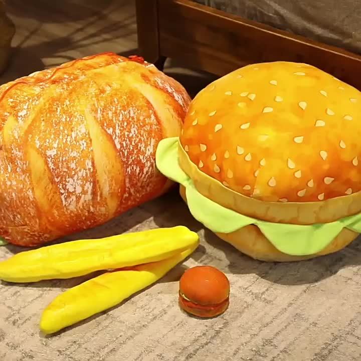 Simulation Transformation Hamburger Cushion Toast Two-in-One Home Sofa ...