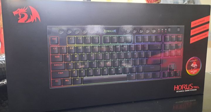 Redragon K621 Horus TKL Wireless RGB Mechanical Keyboard, 5.0 BT/2.4 ...