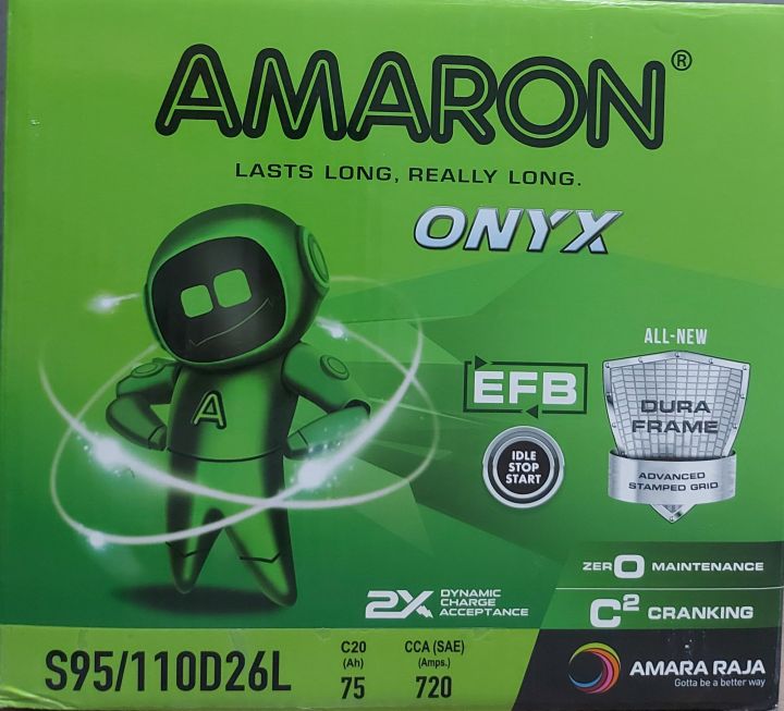Amaron ONYX EFB | S95 110D26L | Car Battery Bateri Kereta | Nissan ...