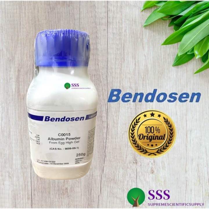 🔥[Ready stock]🔥Albumin Powder From Egg High Gel, Bendosen 250gram | Lazada