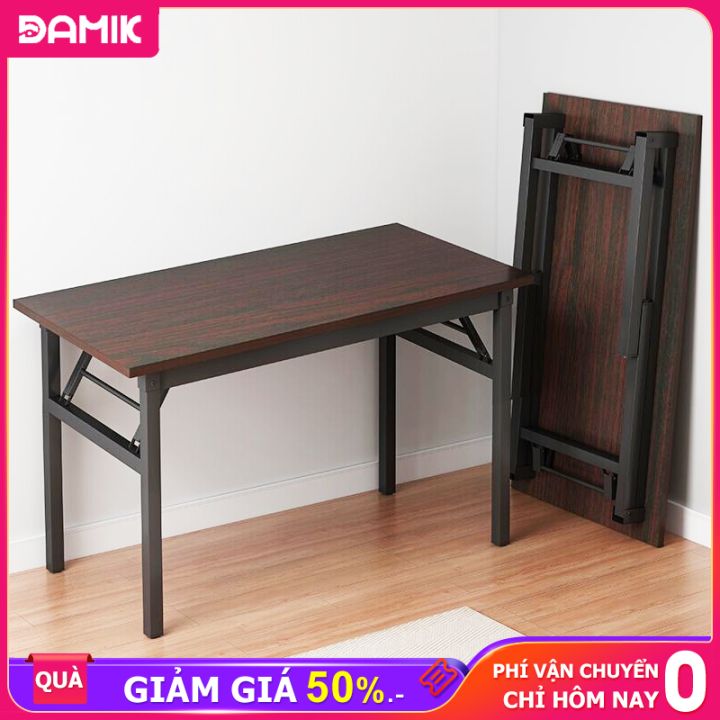 DAMIK Bàn gấp xếp gọn tiện lợi cho văn phòng, học tập làm việc | Lazada.vn