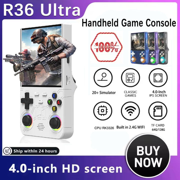 New 2026 R36 ULTRA Open Source Video Game Console Linux System4.0inch ...
