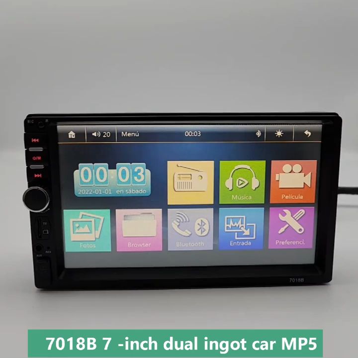 free shipping【Autostar】7018B 2Din Car Stereo Bluetooth Autoradio Touch ...