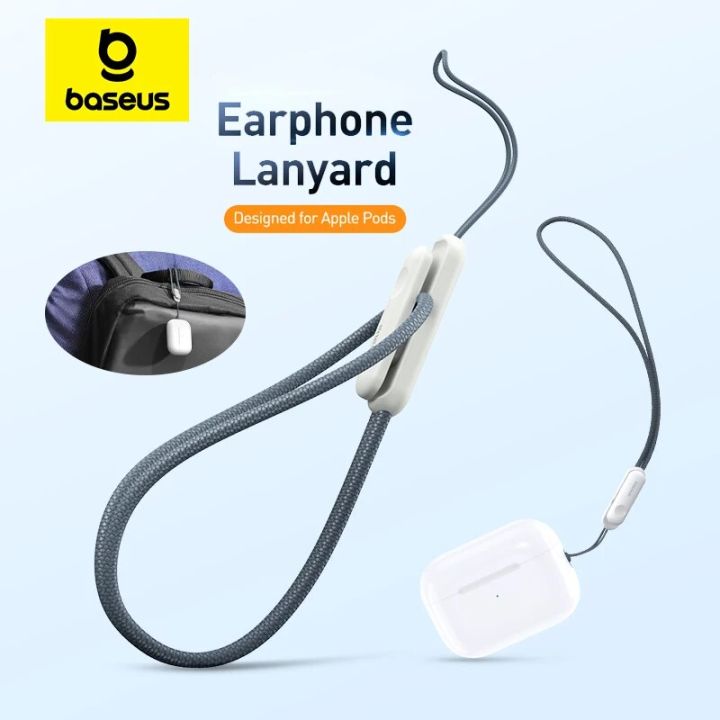 Baseus สายคล้องหูฟังสำหรับ AirPods Pro หูฟังแบบพกพารุ่น2nd หูฟังป้องกัน ...