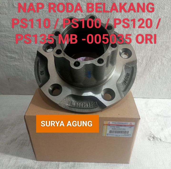 NAP RODA BELAKANG WHELL HUB REAR MOBIL MITSUBISHI PS110 / PS100 / PS120 ...