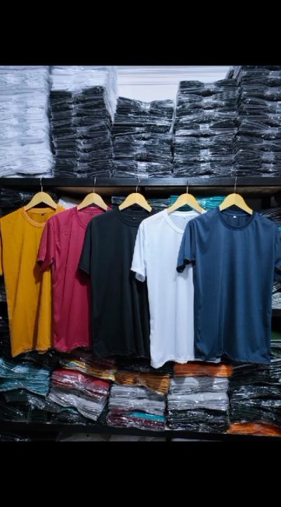 Kaos Polos Dewasa Lengan Pendek Bahan Cutton Combad 30s Distro Terbaru ...