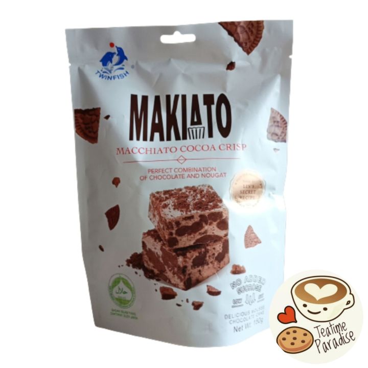 Twinfish Makiato Macchiato Cocoa Crisp 150g | Lazada