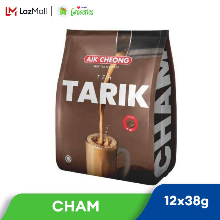 AIK CHEONG 4 IN 1 TEH TARIK -CHAM – 38G X 12'S | Lazada