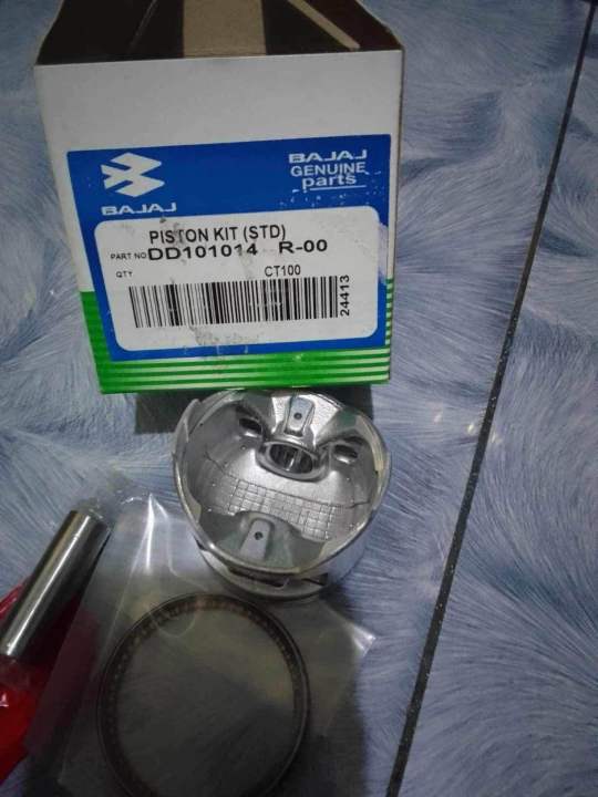 PISTON KIT(STANDARD) FOR BAJAJ CT100 | Lazada PH
