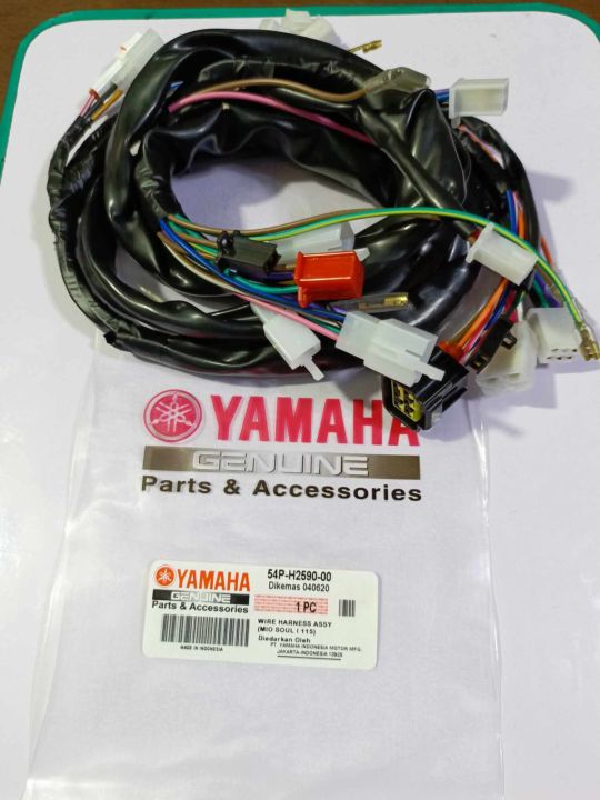 Yamaha Genuine Part 1 pc Wire Harness Assy (MIO Soul I 115) Made in ...