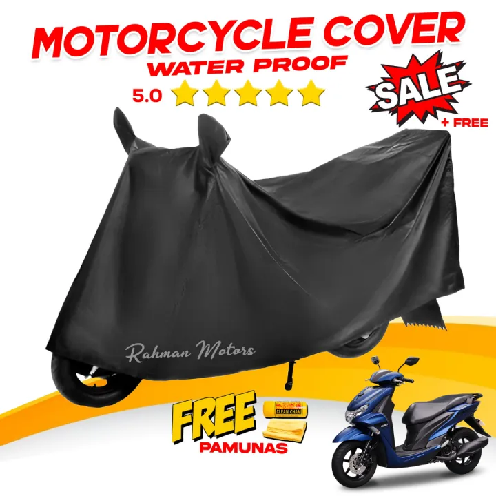 YAMAHA MIO GRAVIS MOTORCYCLE COVER With Clean Cham | Original Universal ...