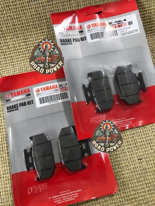 Brake Pad Yamaha WR155R Rear Genuine | Lazada PH