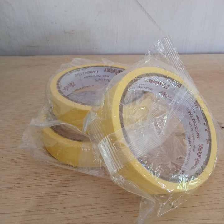 Isolasi Kertas 1 inch / Solasi Kertas / Lakban Kertas / Masking Tape 1 ...
