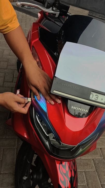 STIKER LAMPU DEPAN PCX 160 - STIKER LAMPU ALIS PCX 160 - BEST SELLER ...