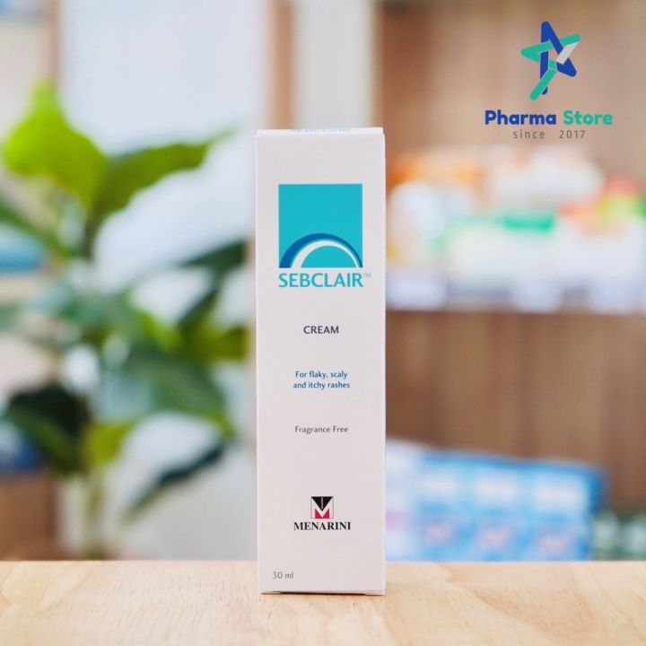 🔥จำหน่ายโดยร้านยา🔥 Sebclair cream 30 ml เซบแคร์ ครีมบำรุงผิว บรรเทา เซ ...