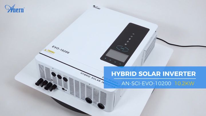 PH STOCK Anern Hybrid Solar Inverter 10KW 48V Hybrid Off Grid Inverter ...
