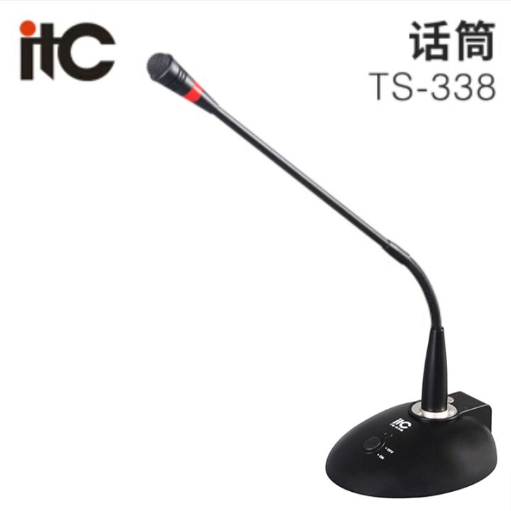 ITC Ts-338 Wired Conference Gooseneck Microphone Microphone Desktop ...